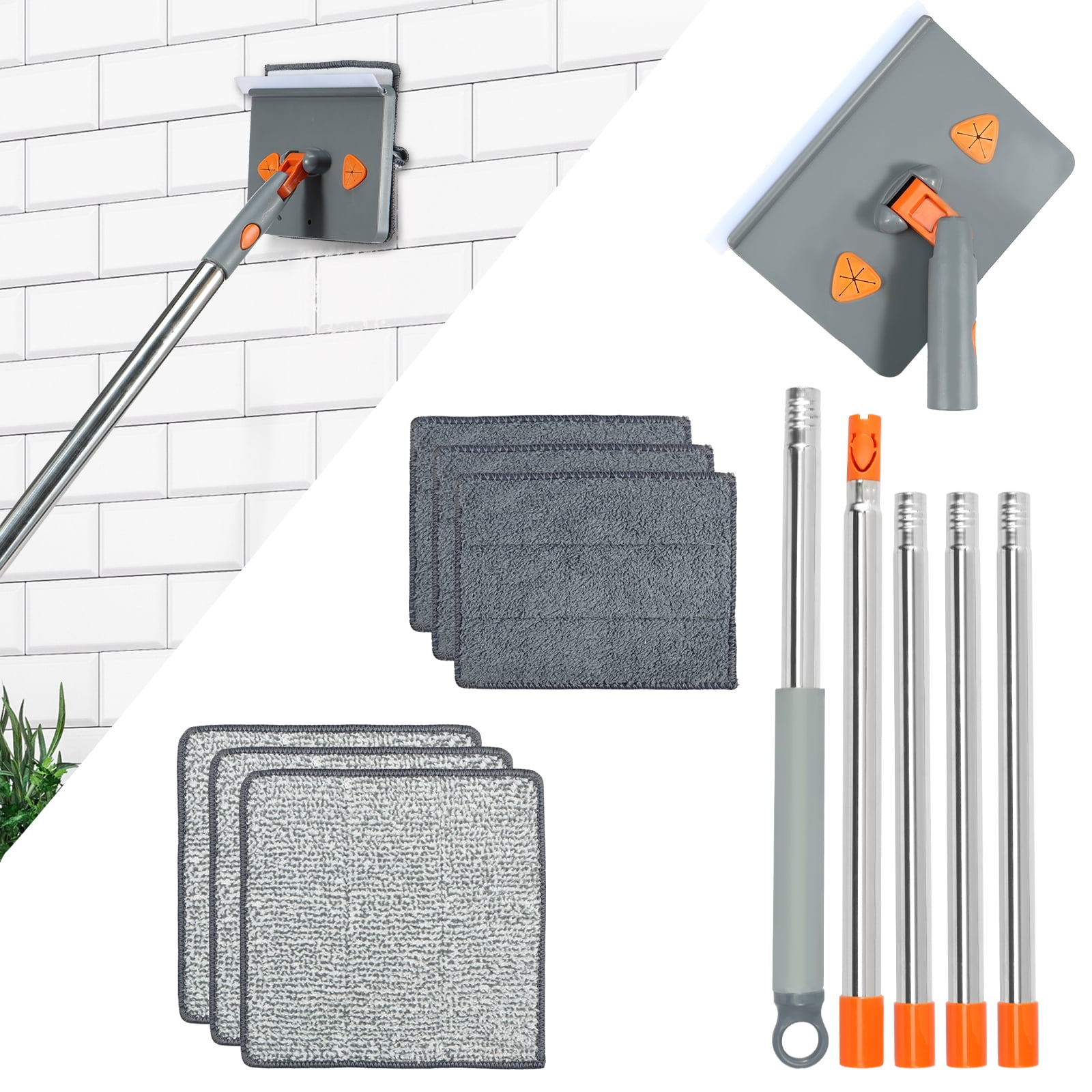 Ikoopy Ceiling Cleaner Tool Detachable Duster Cleaning Mop Multipurpose ...