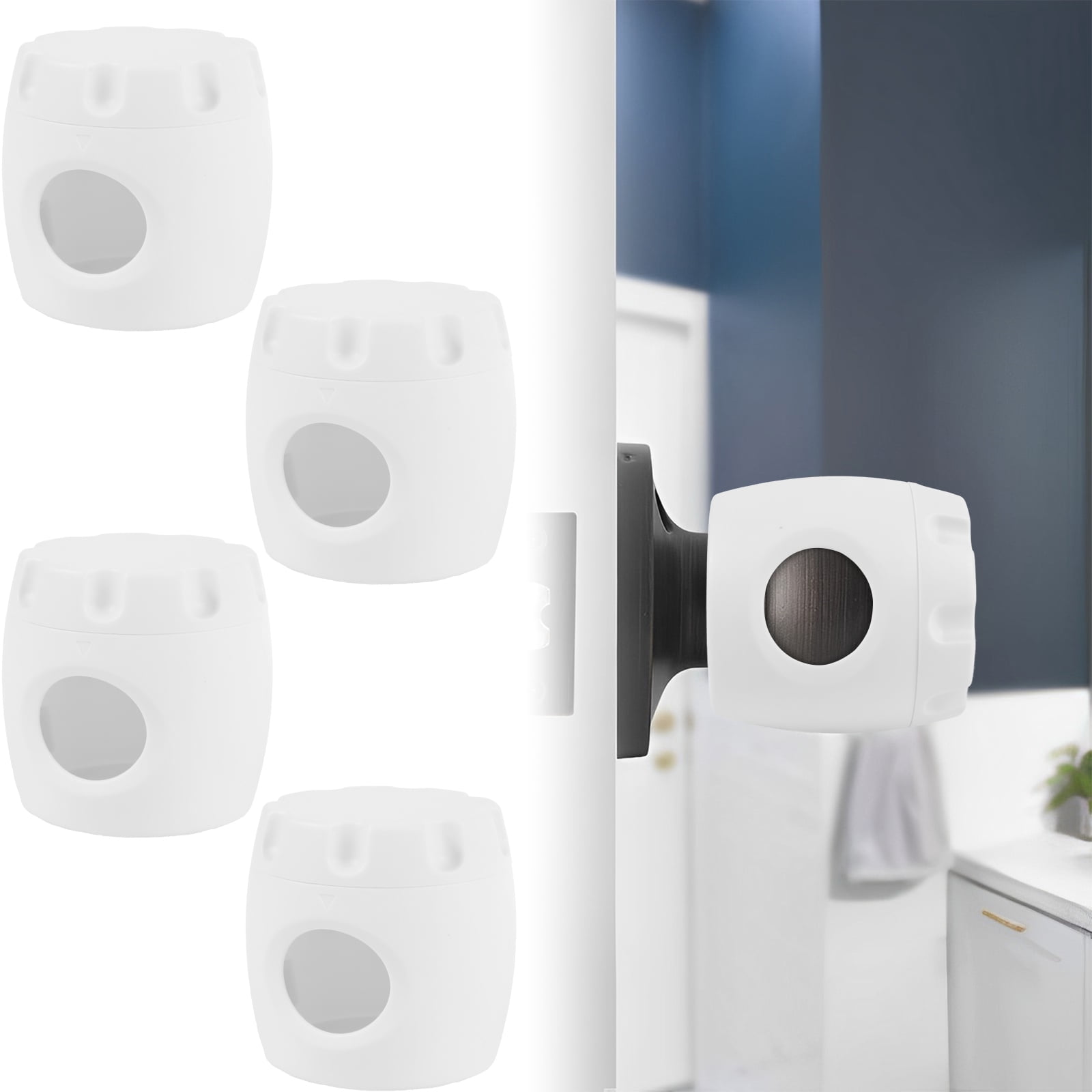 Ikoopy Door Knob Safety Cover Robust Door Handle Protector Good Impact ...
