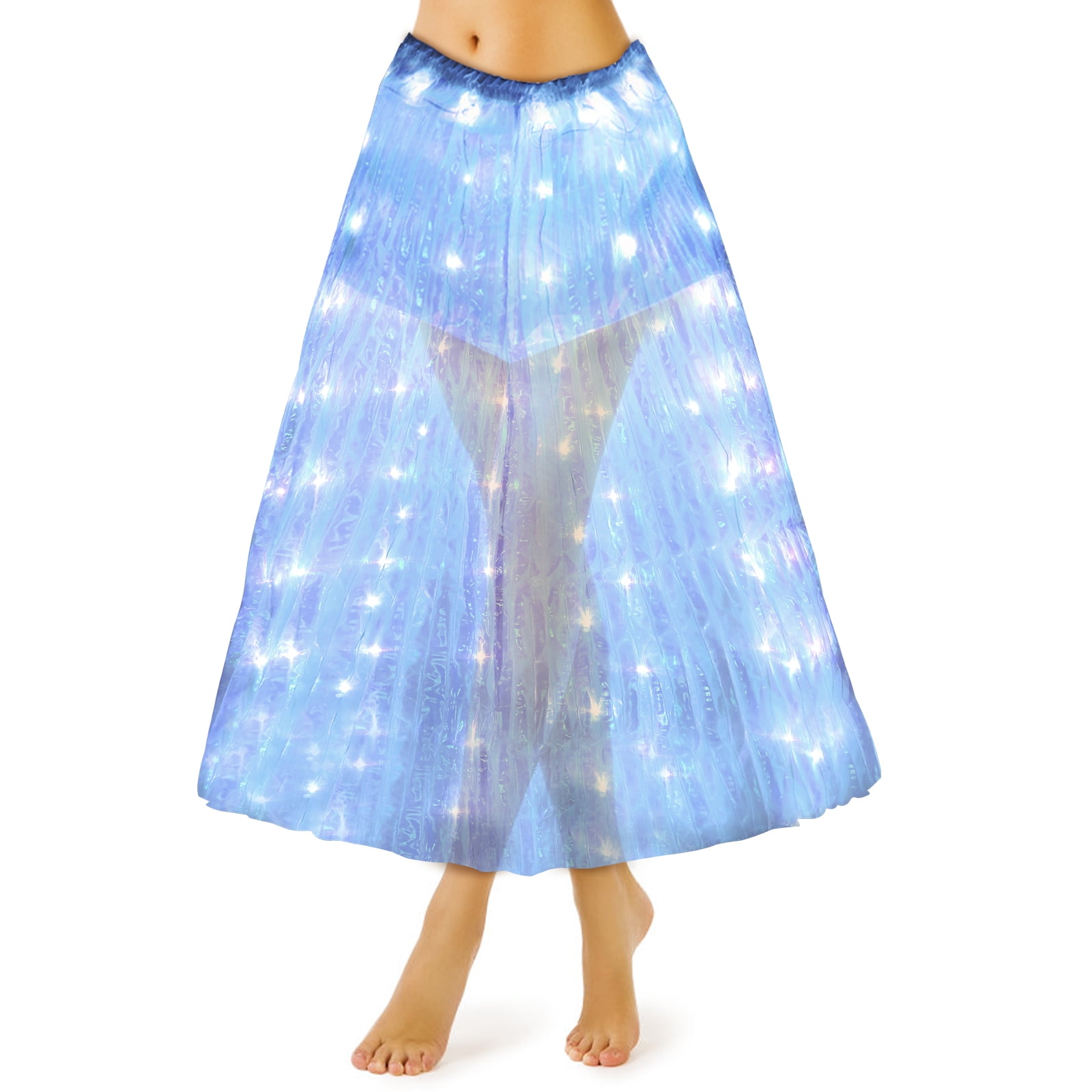 Ikoopy Light Up Skirt LED Skirt LED Light Up Skirt Women Rechargeable ...