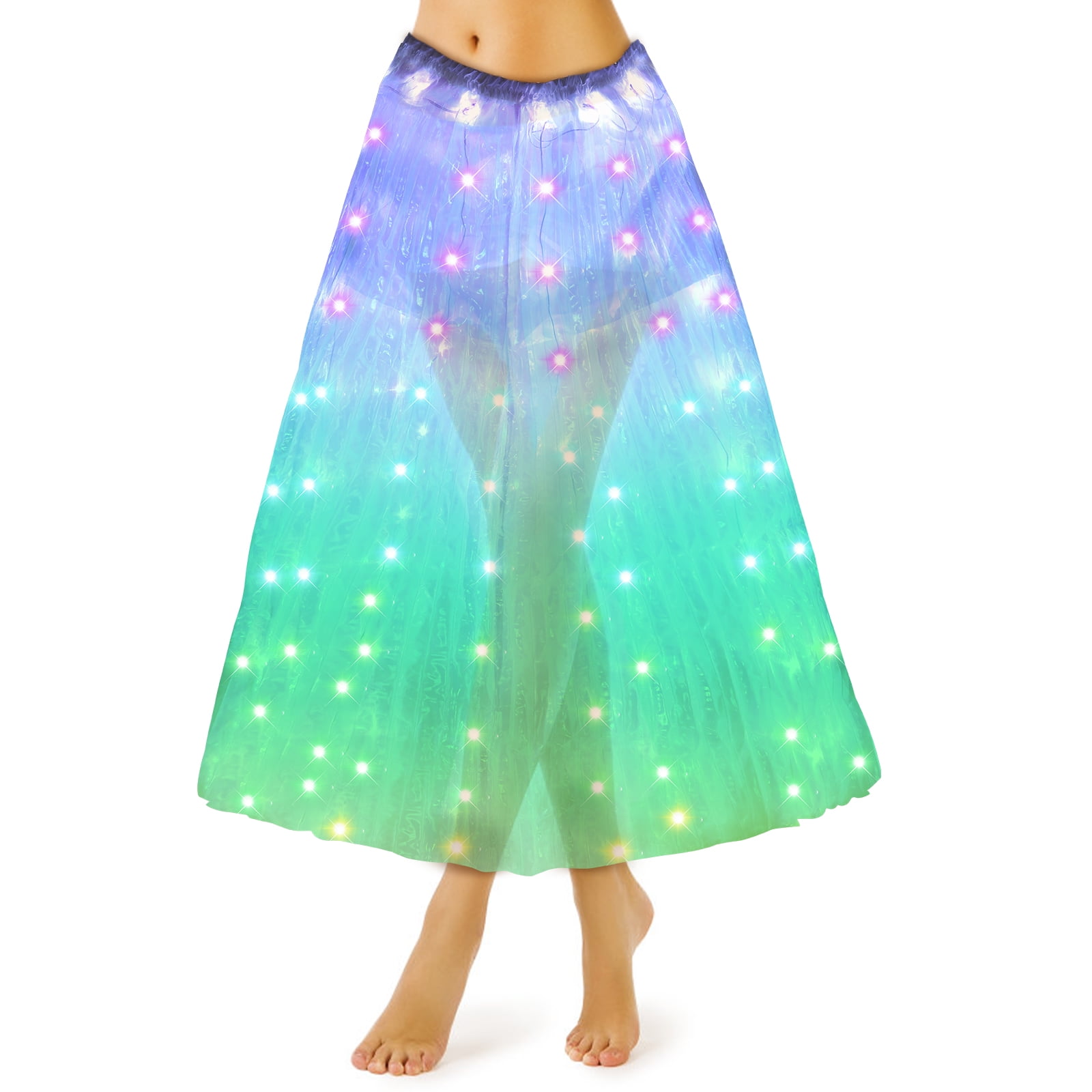 Ikoopy Light Up Skirt LED Skirt LED Light Up Skirt for Women ...