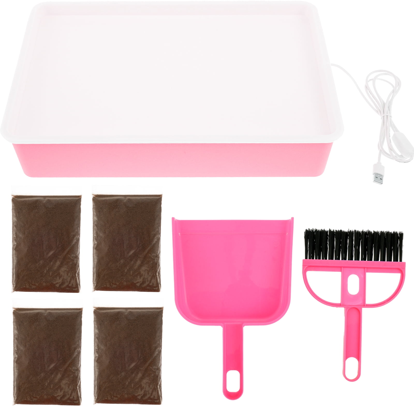 Ikopy Sand Painting Light Box for Kids DIY Sand Painting Light Table ...