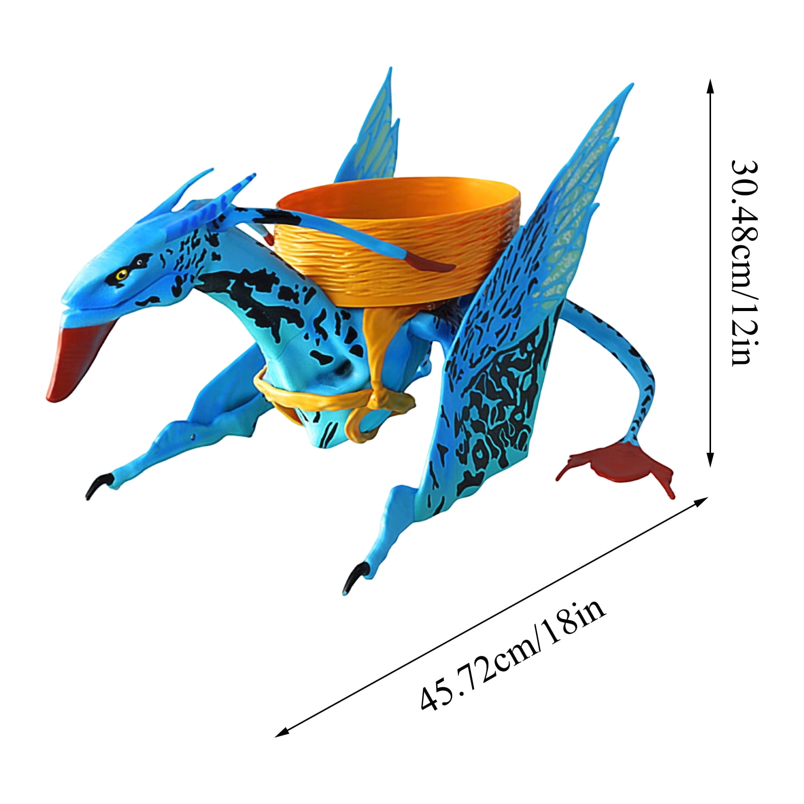 Ikran 3D Container Popcorn Bucket-Fire and Ash Popcorn for Party Movie ...