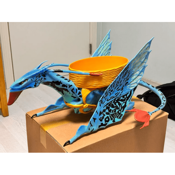 Ikran Knight Popcorn Bucket-Fire & Ash Popcorn - Walmart.com