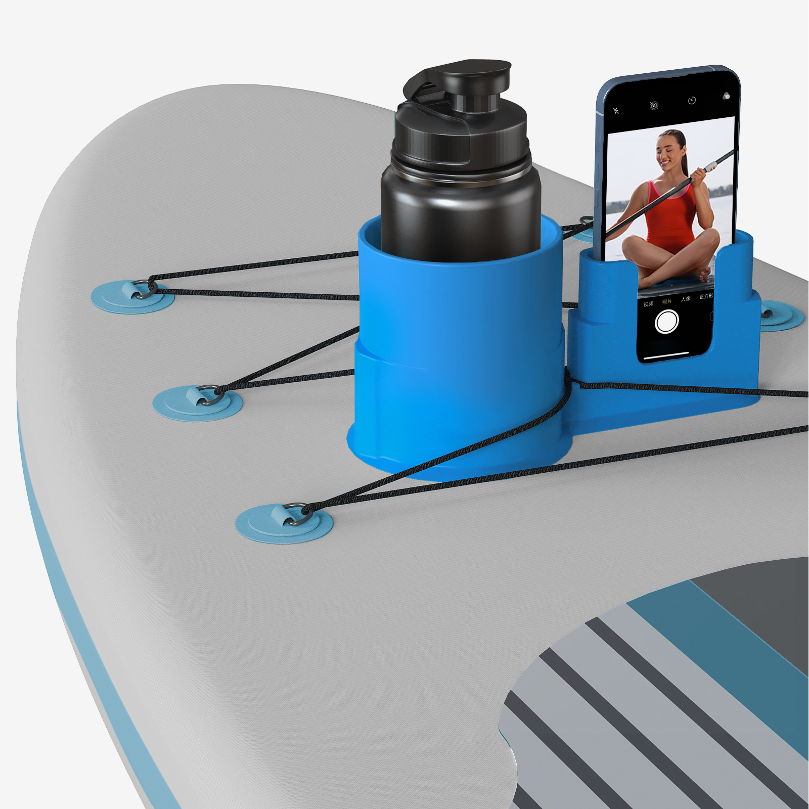 Shoreline Marine Propel Paddle Gear Stand Up Paddle Board SUP Net w ...