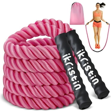 Heavy Jump Ropes for Fitness 2LB/3LB/5LB,Weighted Adult Skipping Rope ...