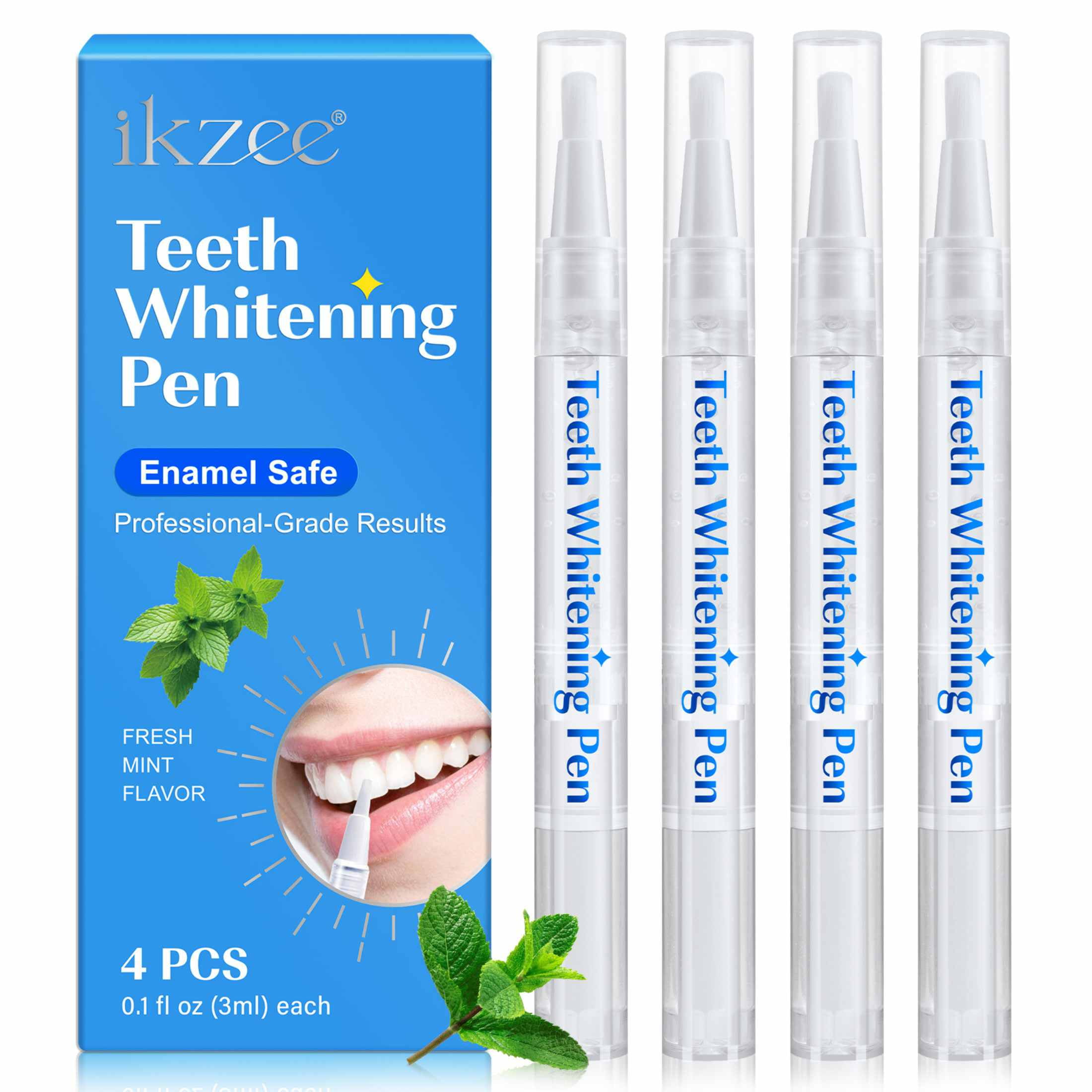 Ikzee Teeth Whitening Pen,Home Travel Friendly Teeth Whitening Kit ...