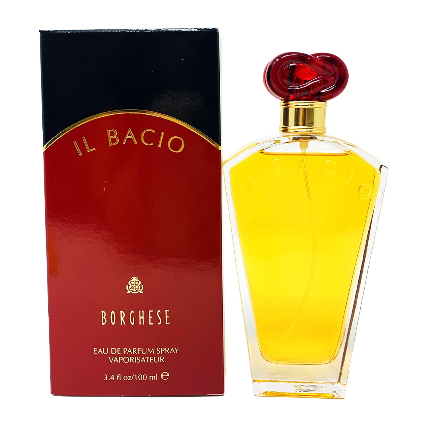 Borghese Il Bacio, 3.4 oz Eau De Parfum Spray for Women, Oriental Woody ...