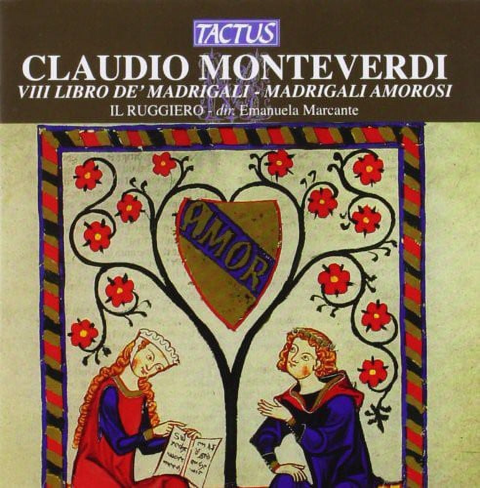 Il Ruggiero - 8th Book of Madrigals - Music & Performance - CD ...
