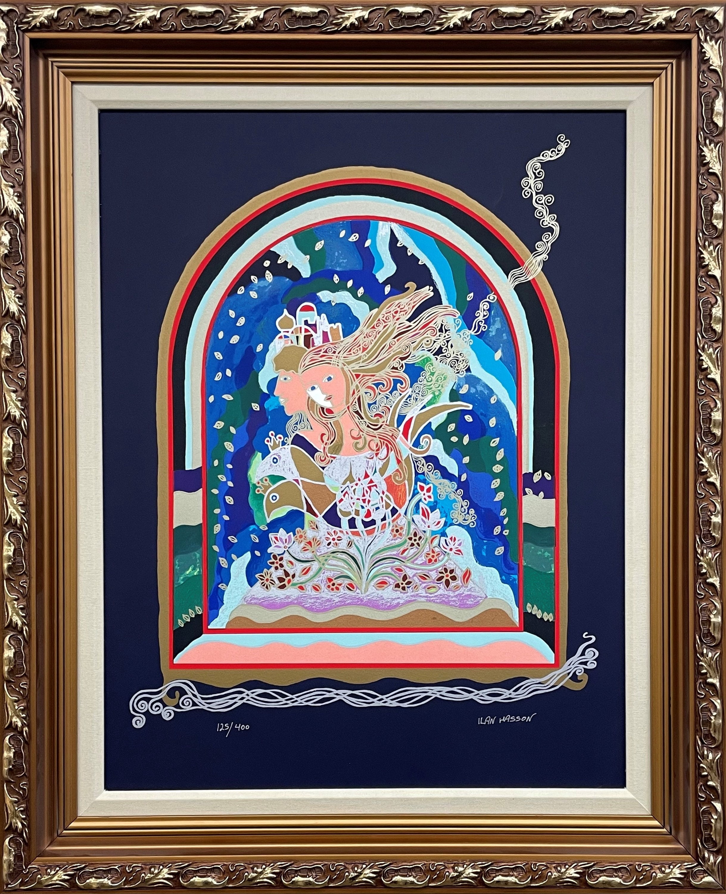 Ilan Hasson "The Lovers II" FRAMED Signed & # Art Generic - Walmart.com