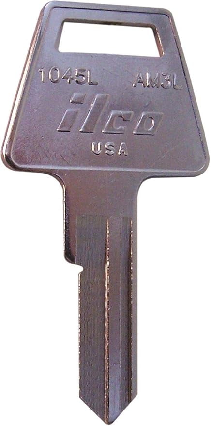 Ilco 1045L Key Blank for American Locks 10 Pack - Walmart.com