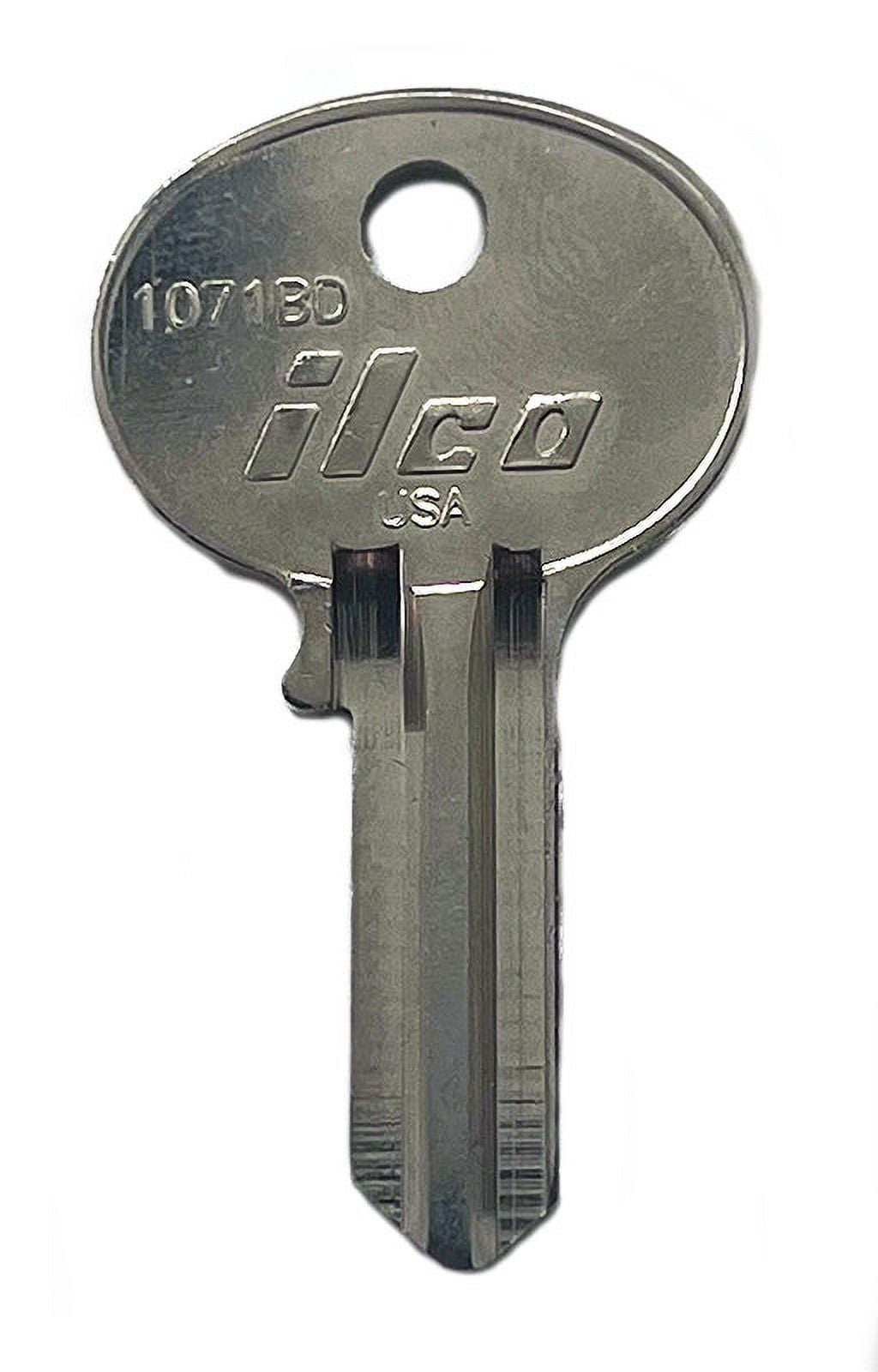 Ilco 1071BD Key blank, Replacement for Wilson Bohannan (WB1B) (10-Pack ...