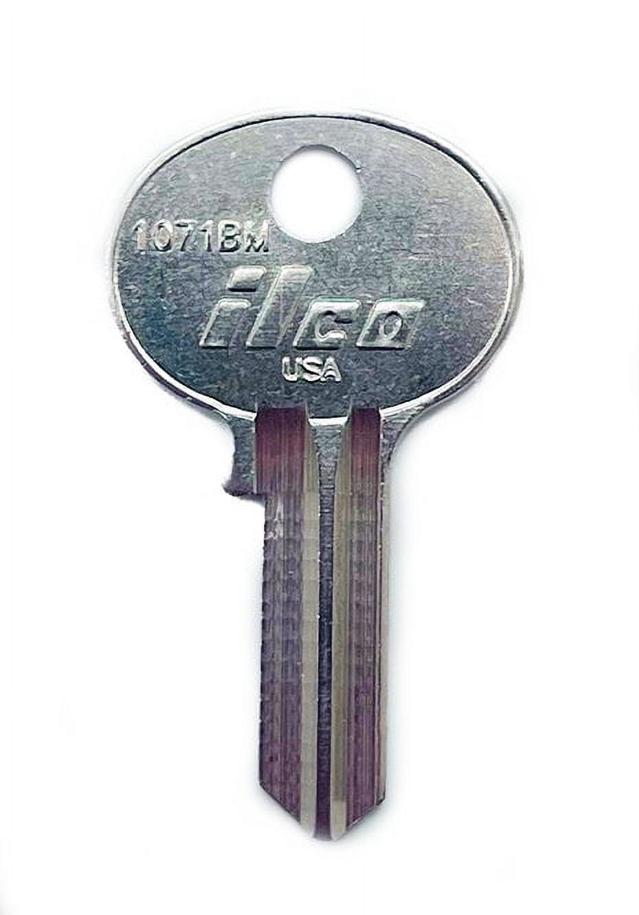 Ilco 1071BM Key blank, Wilson Bohannon (10-Pack) - Walmart.com