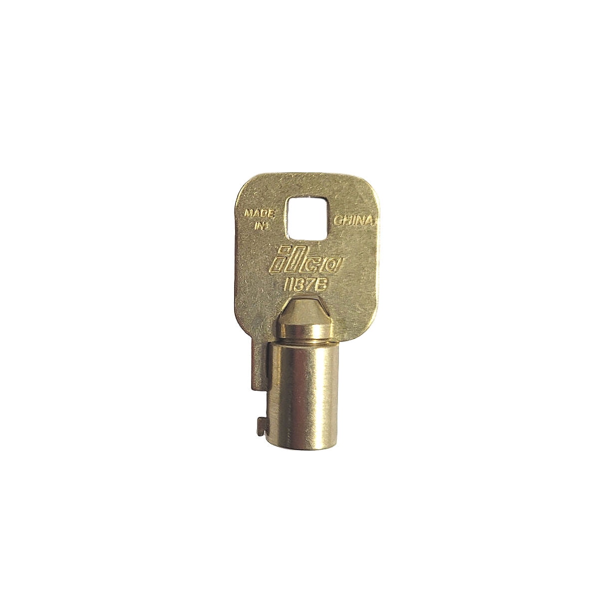 Ilco 1137B Key blank, Brass Tubular (10-Pack) - Walmart.com