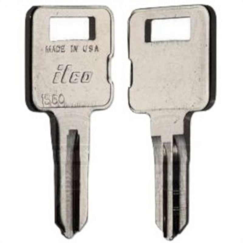 Ilco 1560 Caterpillar Key Blank Not Pre-Cut & Need To Be Cut By A Lo, Each - Walmart.com