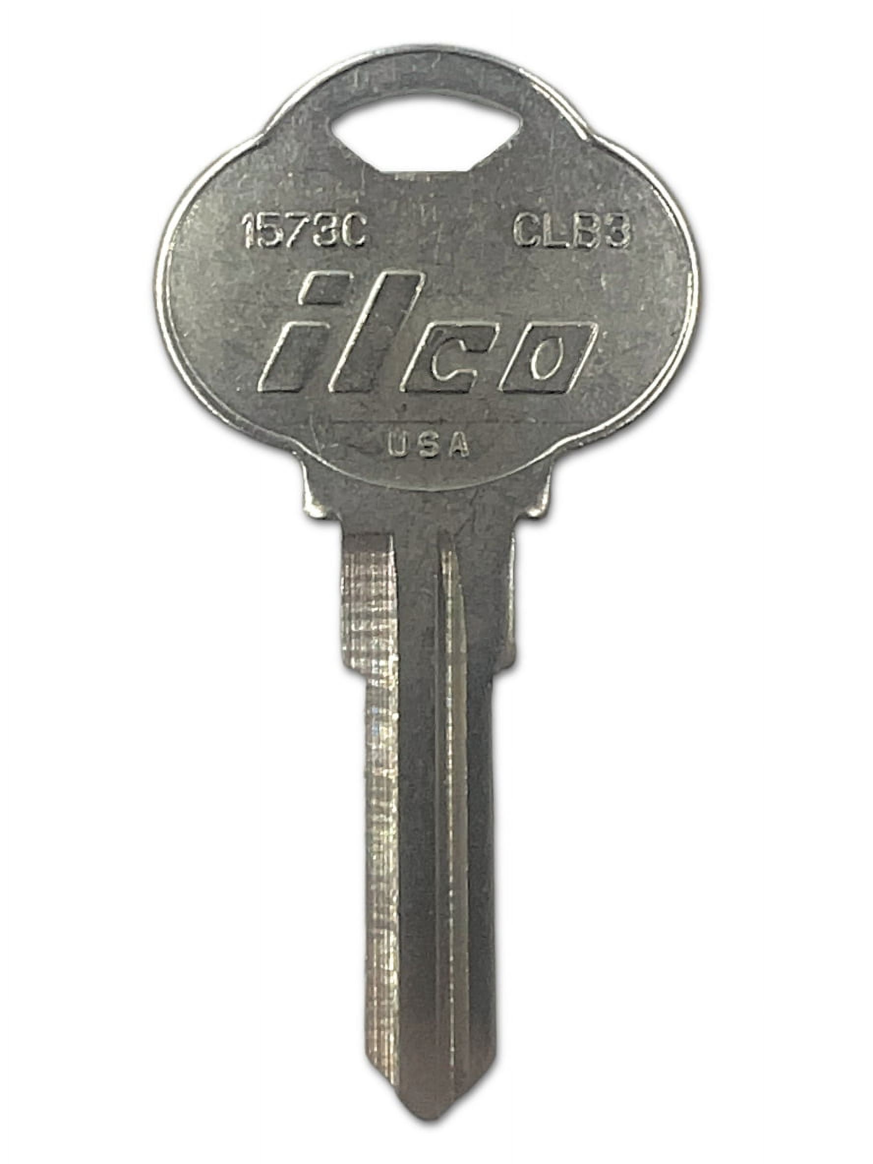 Ilco 1573C Key blank for some `The Club` CLB3, CB3 (10-Pack) - Walmart.com