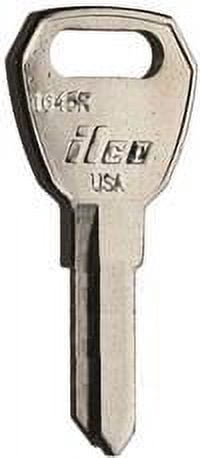 Ilco 1645R Key Blank for Fulton Hitch (10-Pack) - Walmart.com