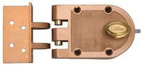 Ilco 530-53-41 Jimmyproof Deadbolt Lock, Single Cylinder - Walmart.com