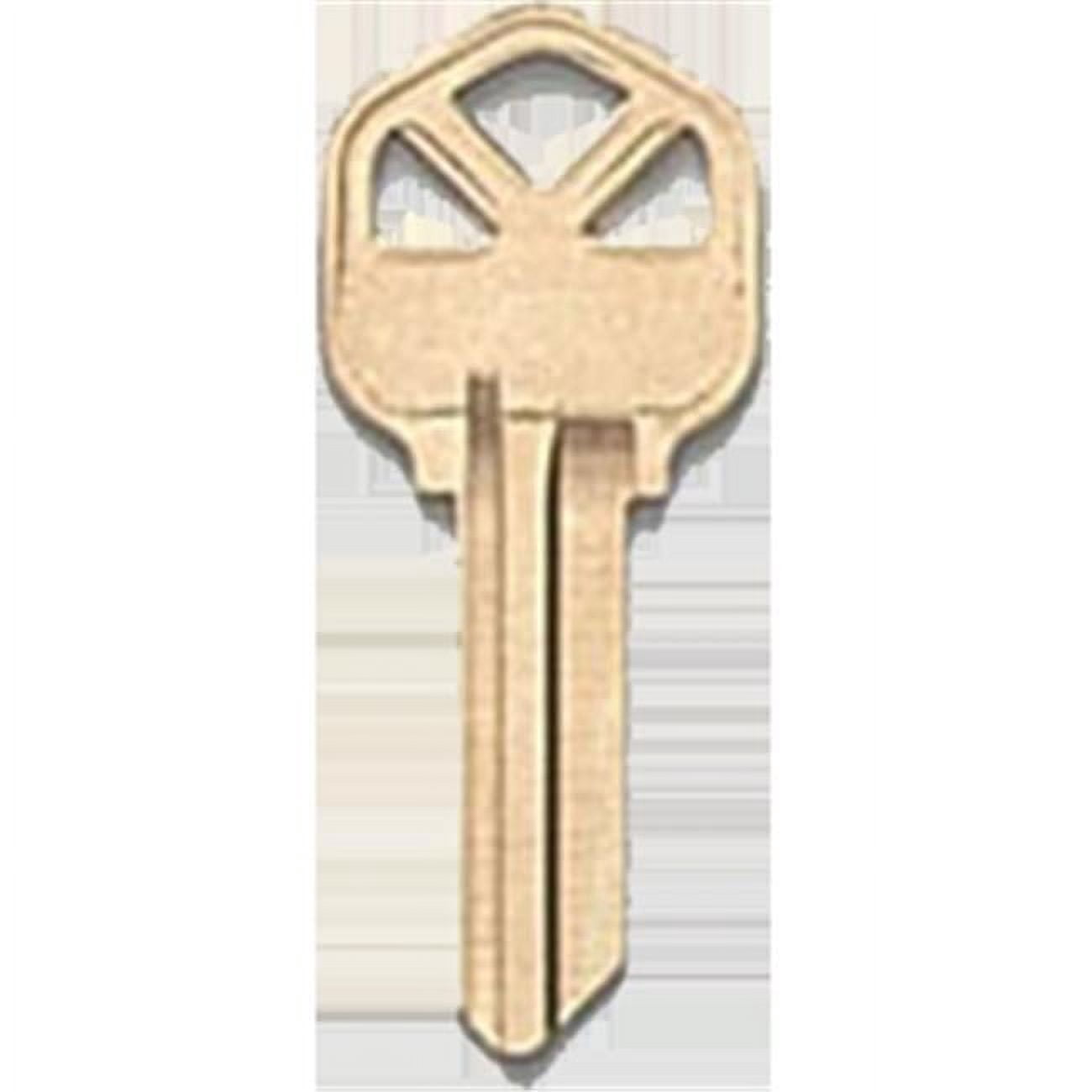 Ilco 5IL4-IN3-BR Brass Blank Key - Pack of 50 - Walmart.com