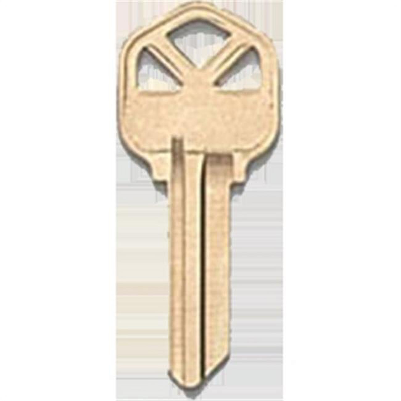 Ilco 6YA1-Y2-BR Brass Taylor Yale Key Blank, Pack of 50 - Walmart.com