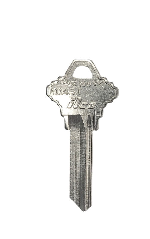 Ilco A1145J Key Blank, Replacement for J section 6-pin (10-Pack ...