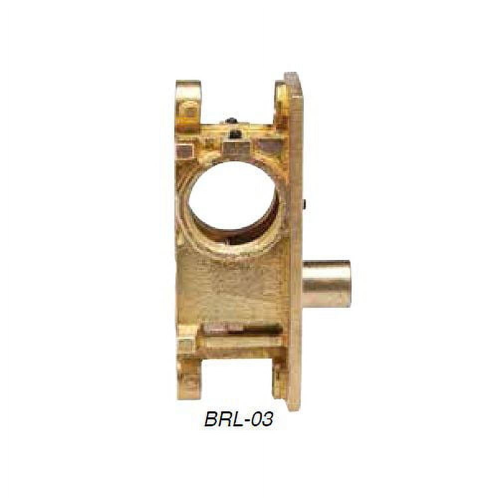 Ilco BRL-03, Glass Door Bottom Rail Lock, 1-9/16" - Walmart.com