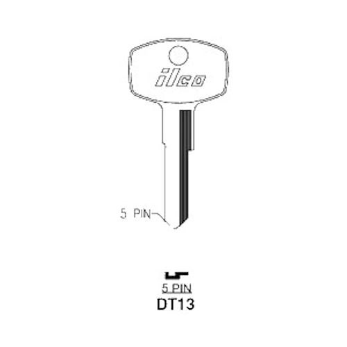 Ilco DT13 Key blank, Datsun/Nissan D80D (10-Pack) - Walmart.com