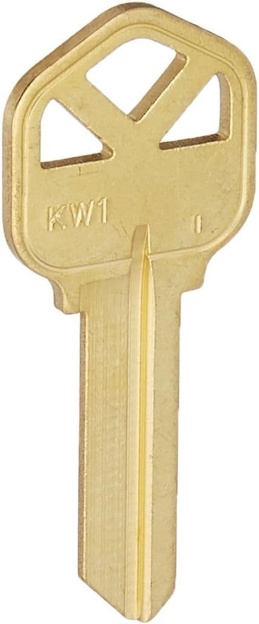 Ilco Kwikset KW1 Key Blanks - Box of 250, Brass - Walmart.com