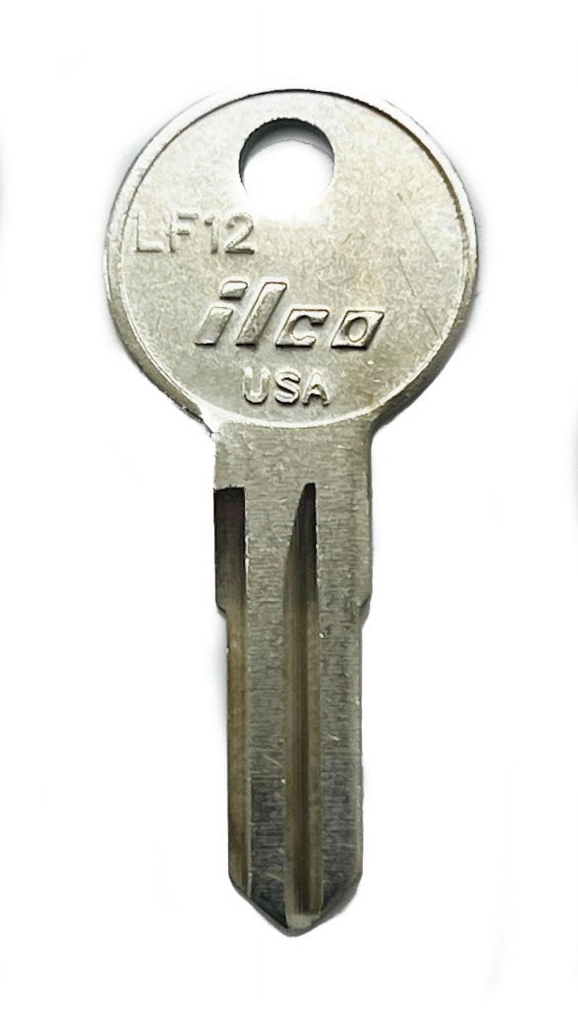 Ilco LF12SI Key blank, Replacement for some Lowe & Fletcher (10-Pack ...