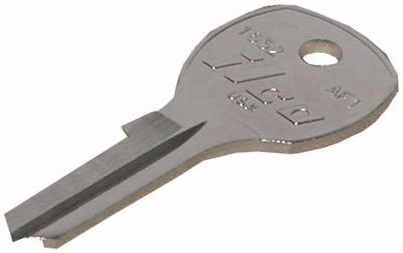 Ilco Nickel Plated Brass Auth Florence Cam Lock Key Blank, Each - Walmart.com