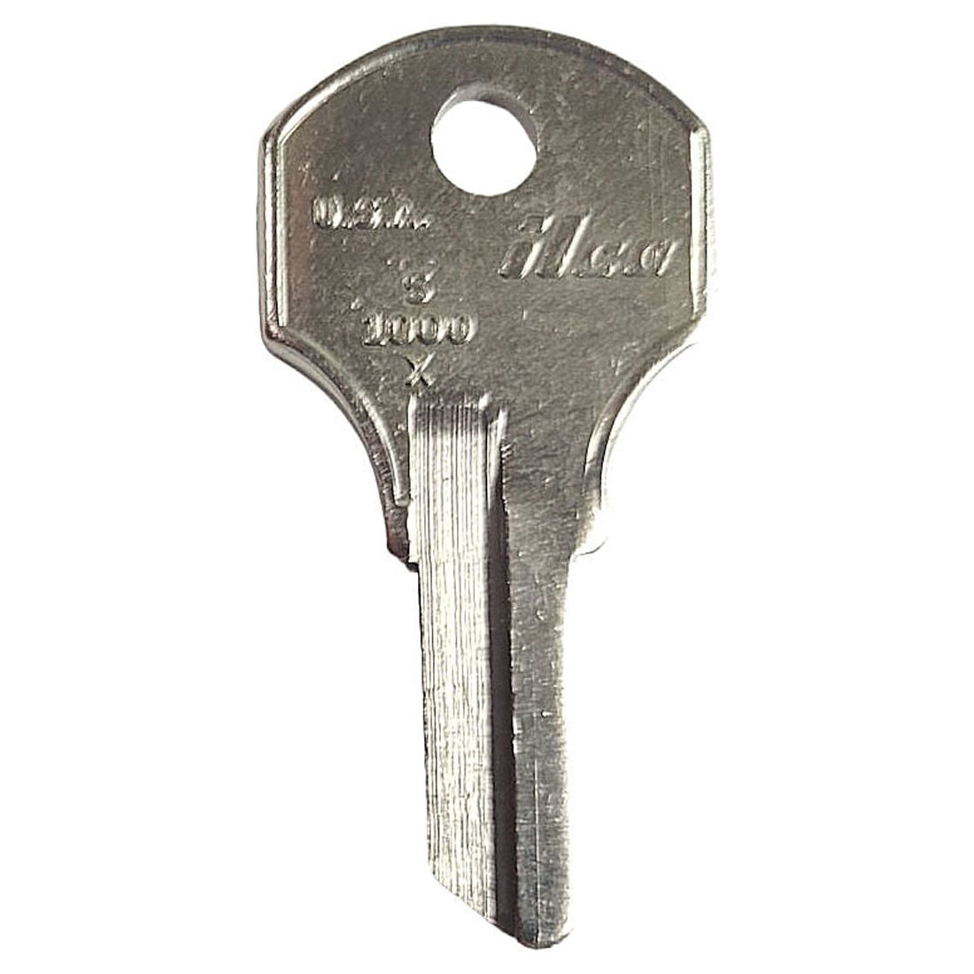 Ilco S1000X Key Blank, Replacement for some older CCL Locks (10-Pack) - Walmart.com