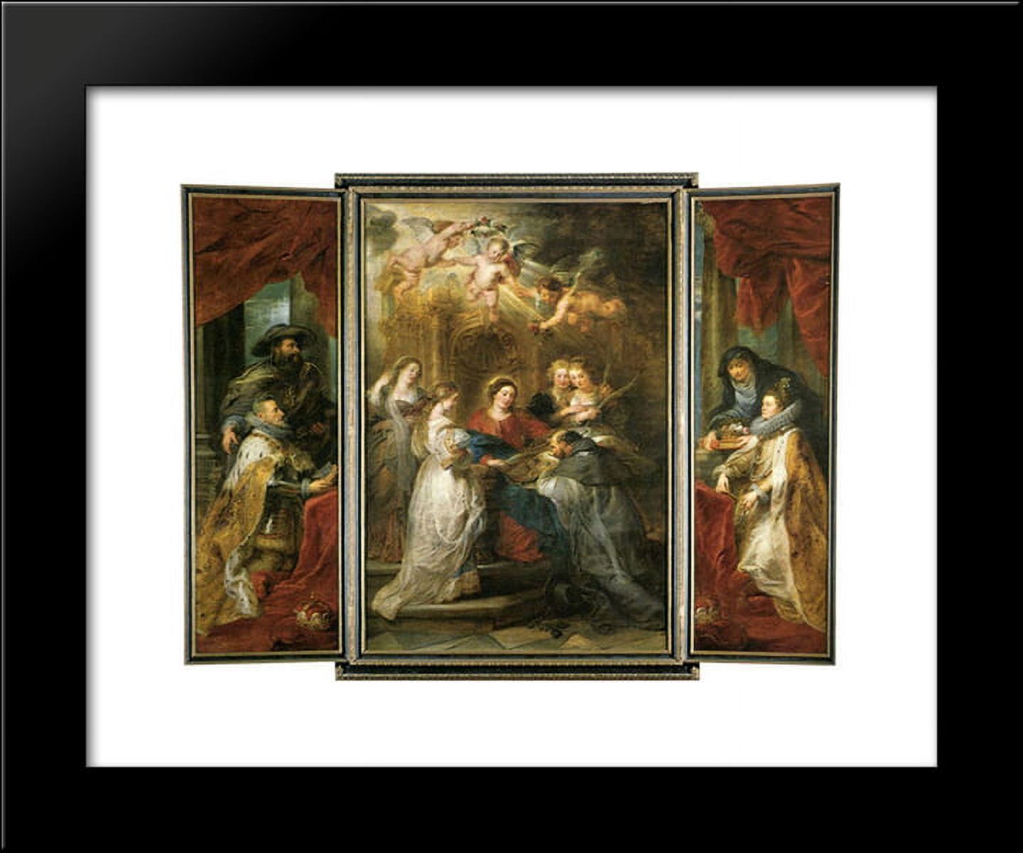 Ildefonso Altar 20x24 Framed Art Print by Peter Paul Rubens - Walmart.com