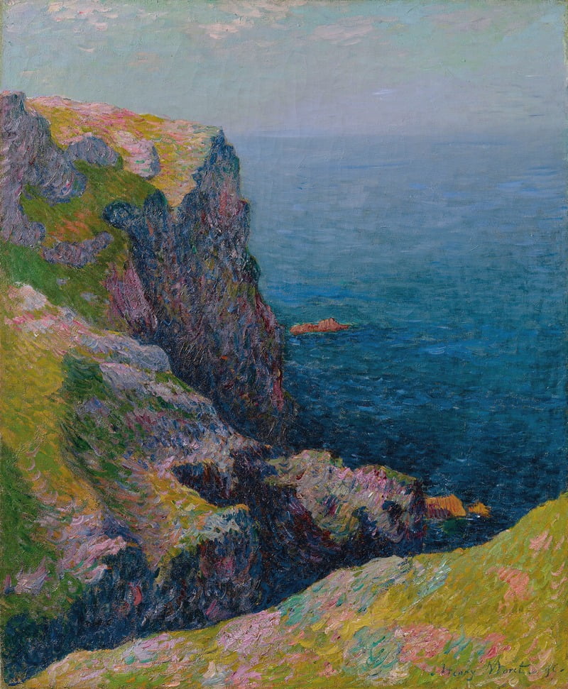 Ile de Groix, Pointe de l’Enfer (1896) Poster Print by Henry Moret (24 ...