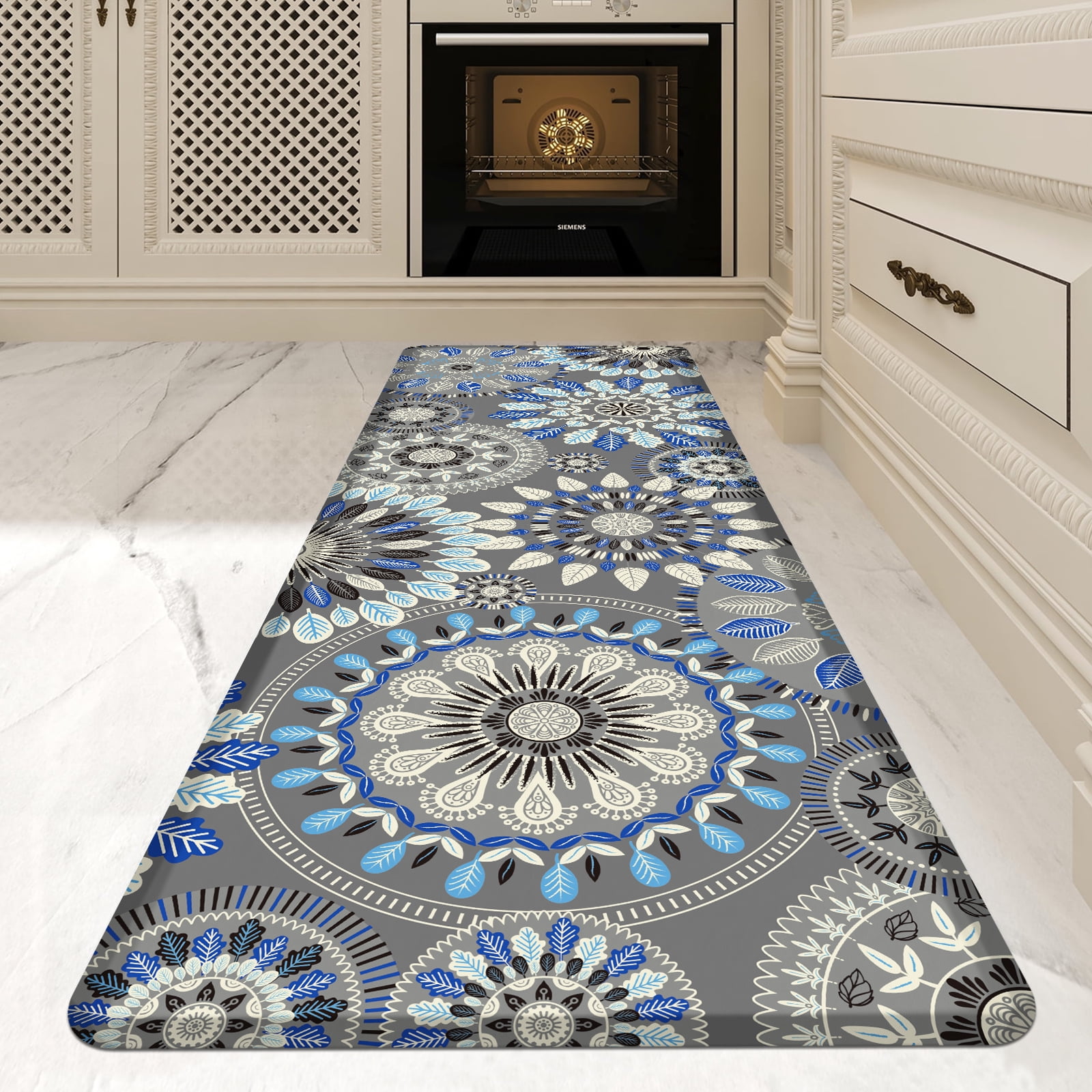 Ileading Anti-Fatigue Kitchen Mat and Rugs Cushioned Non Slip ...