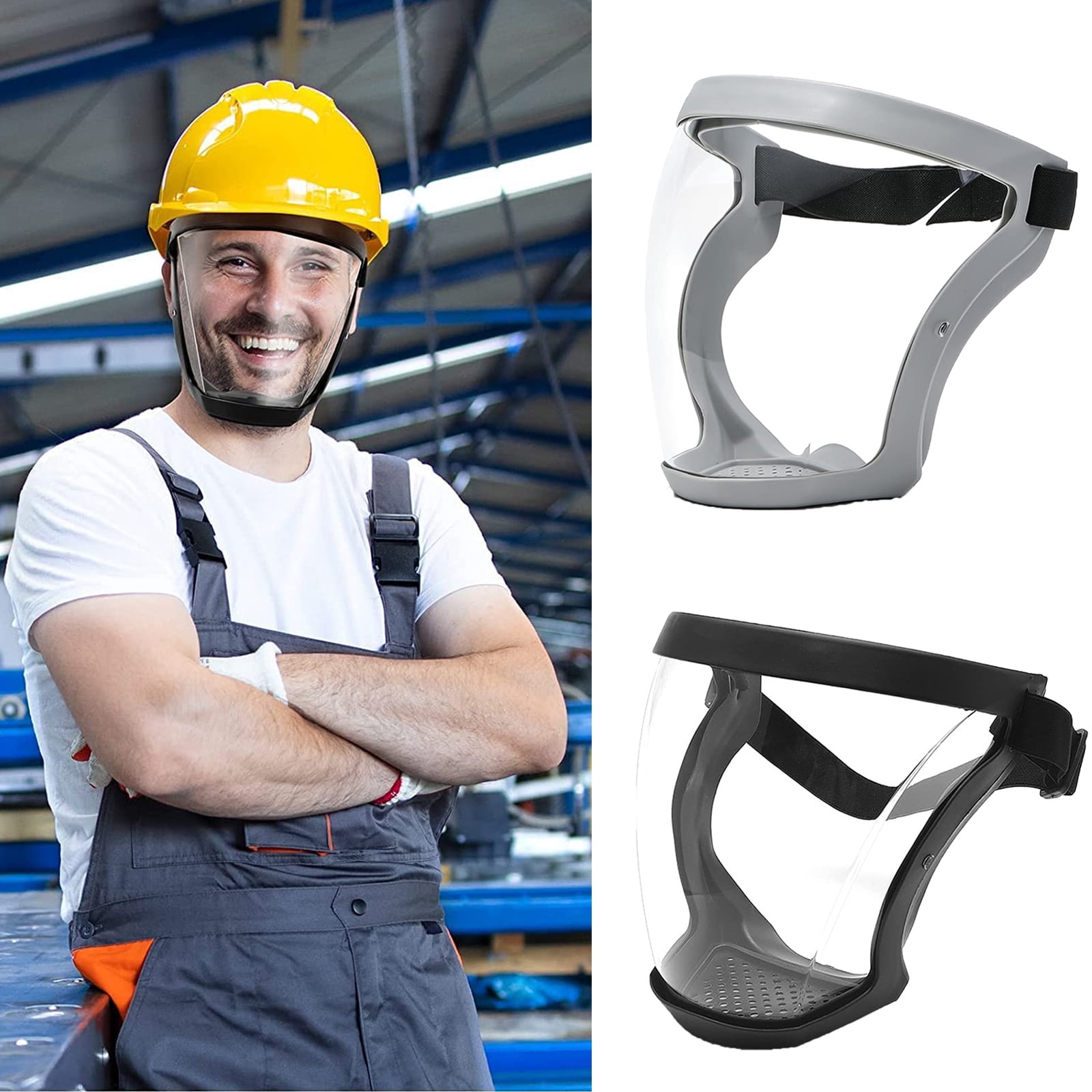 Ilfioreemio Full Face Super Protective Shields, 2pcs Unisex Cycling ...
