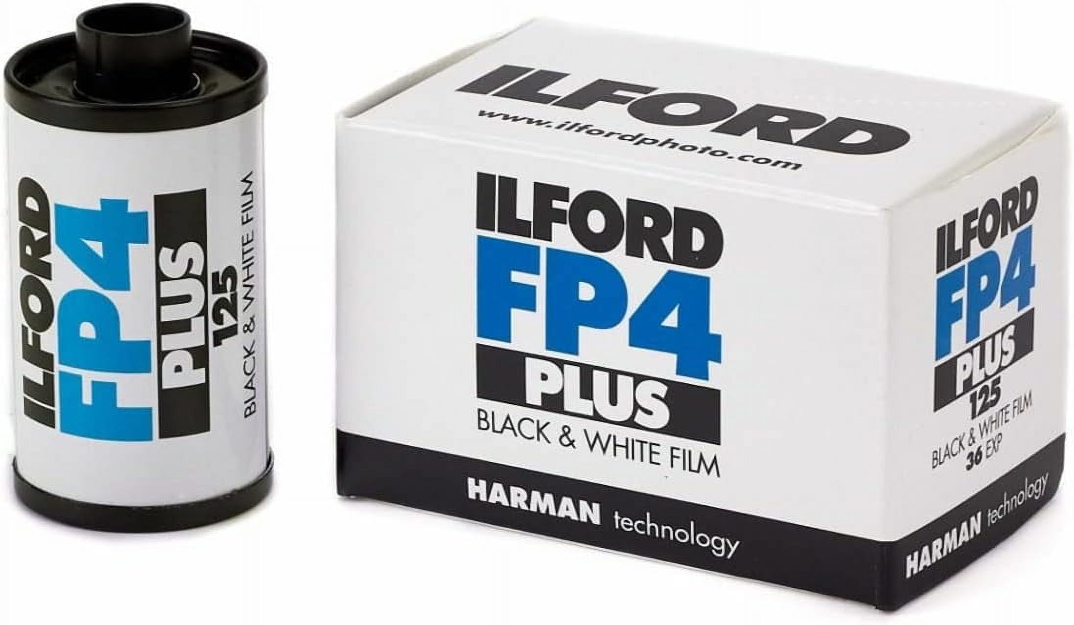 Ilford FP4 Plus 35mm Black and White Medium Speed All-Purpose Film with ...