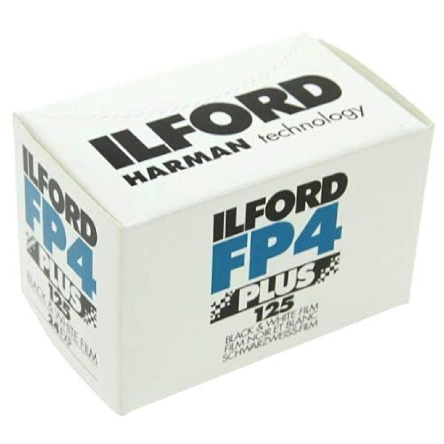 Ilford FP4 Plus, Black and White Print Film, 135 35 mm, ISO 125, 24 ...