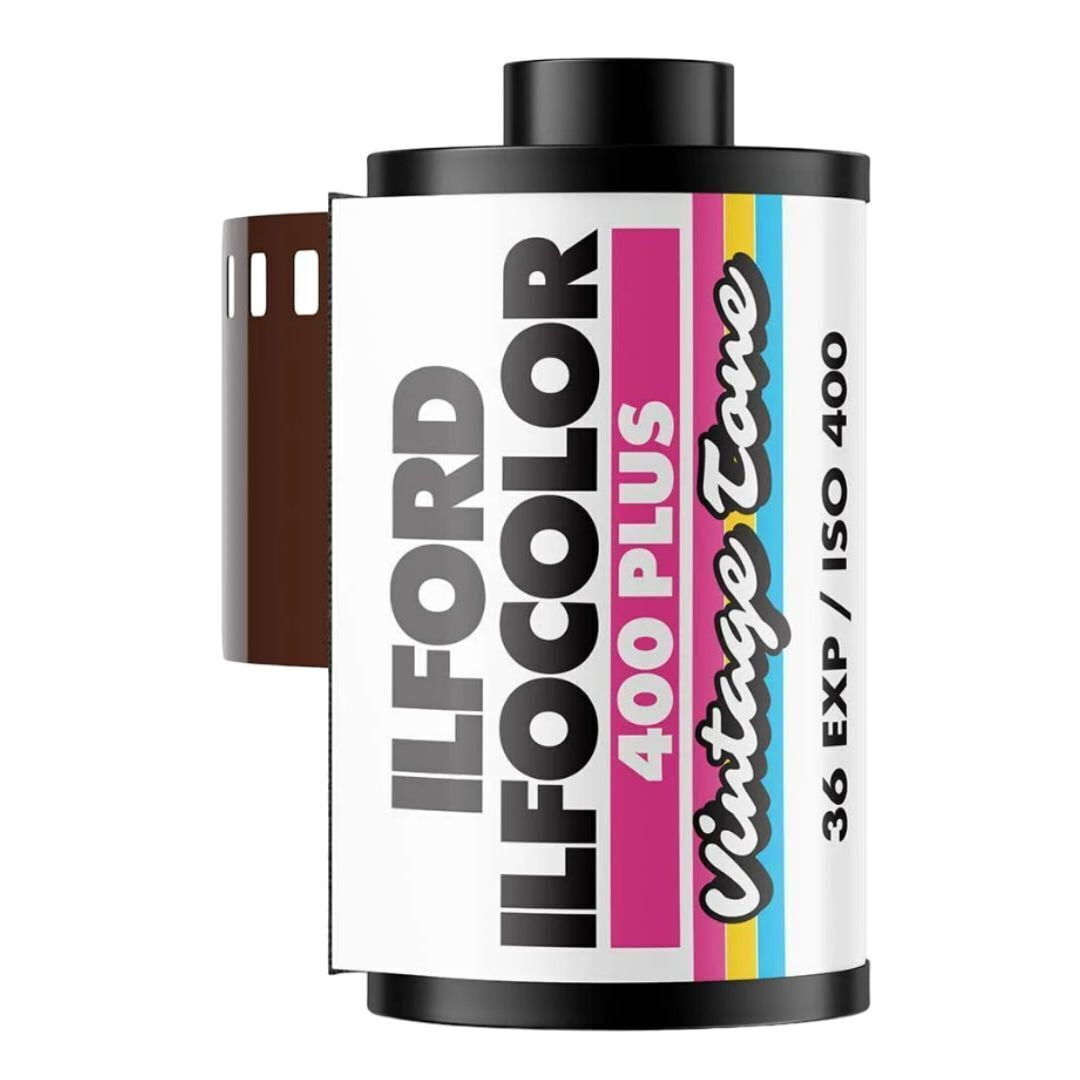 Ilford ILFOCOLOR 400 Plus 35mm Vintage Tone Color Film, ISO 400, 36 ...