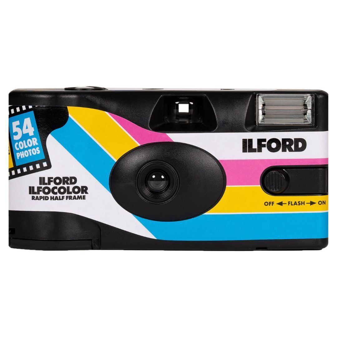 Ilford Ilfocolor Half Frame Single Use Camera 400 ISO Color Negative ...