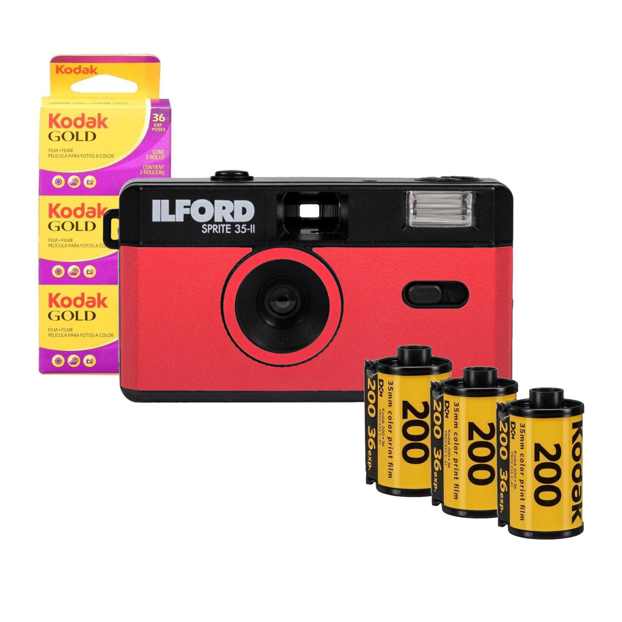Ilford Sprite 35-II Reusable and Reloadable 35mm Analog Film Camera ...