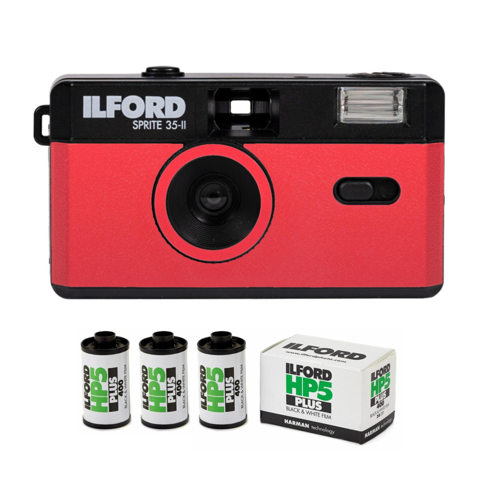 Ilford Sprite 35-II Reusable and Reloadable 35mm Analog Film Camera ...