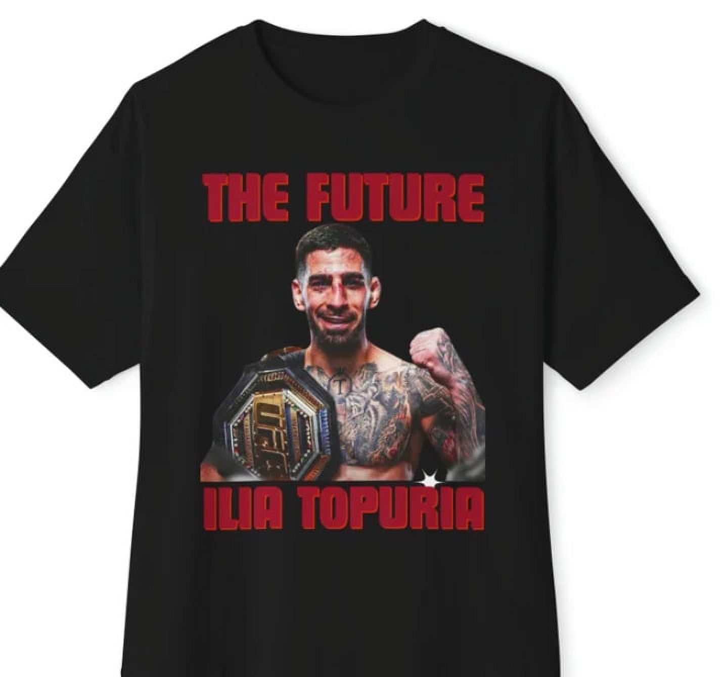 Ilia Topuria Tshirt, Ilia Topuria Merchandise, Ufc Merchandise Shirt ...