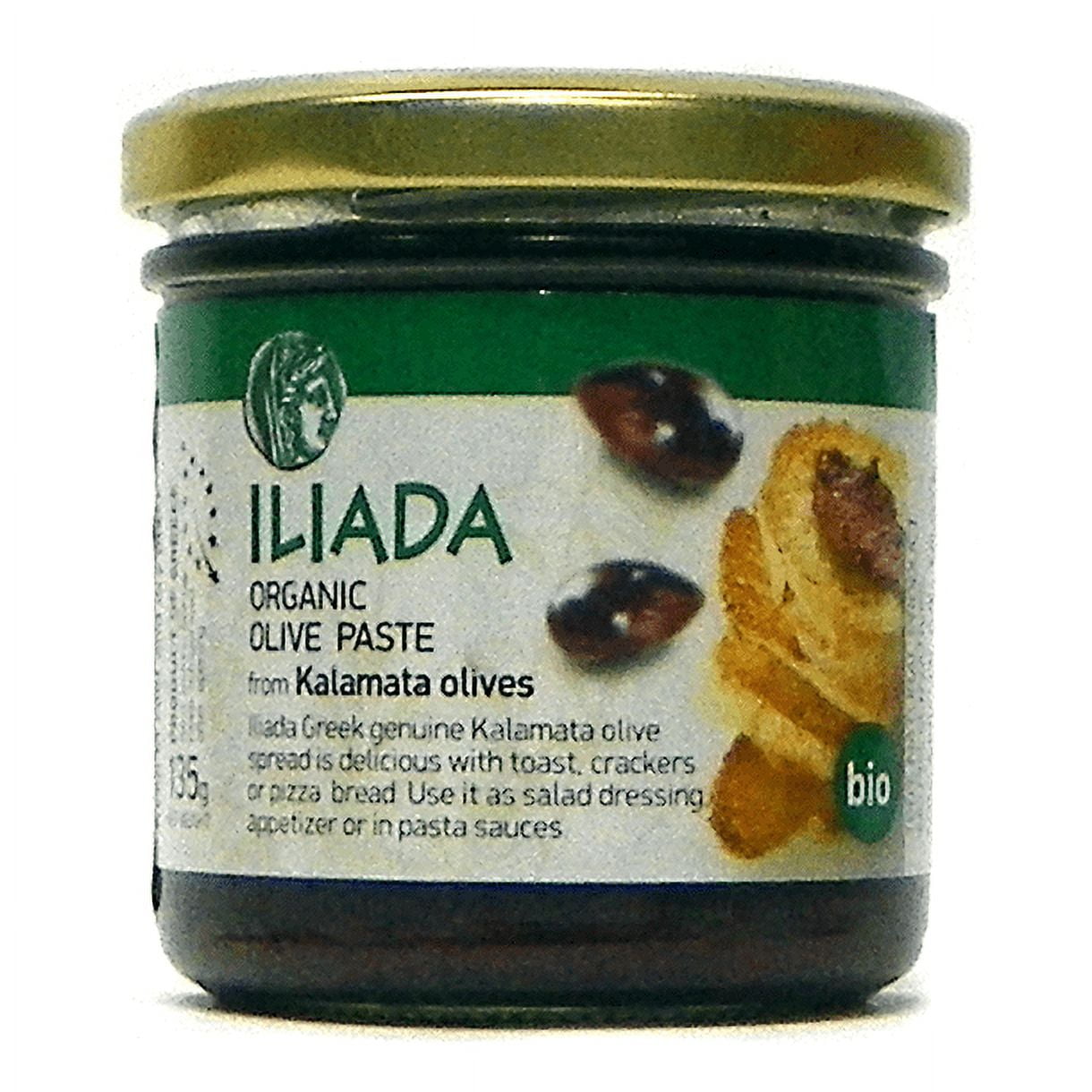 Iliada Organic Black Olive Paste from Kalamata Olives,4.7 oz - Walmart.com