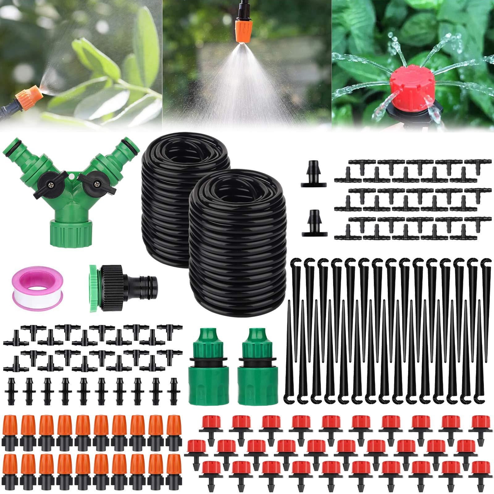 Iliya 30m Automatic Drip Irrigat Kit | Garden Watering System with ...