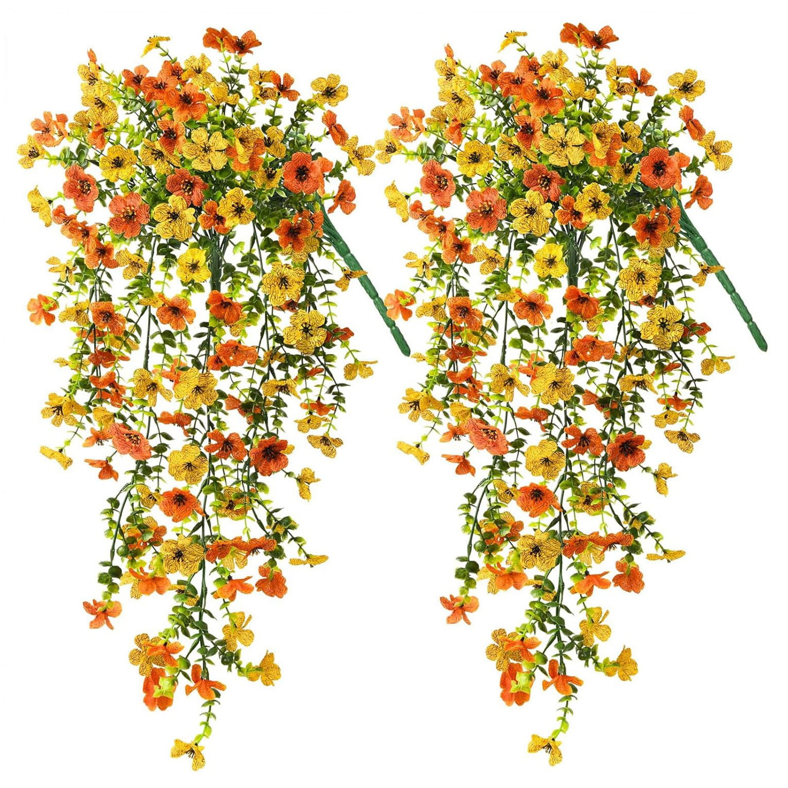 Iliya 5-Fork Violet Wall Hanging - Artificial Flower Decor for Wedding ...