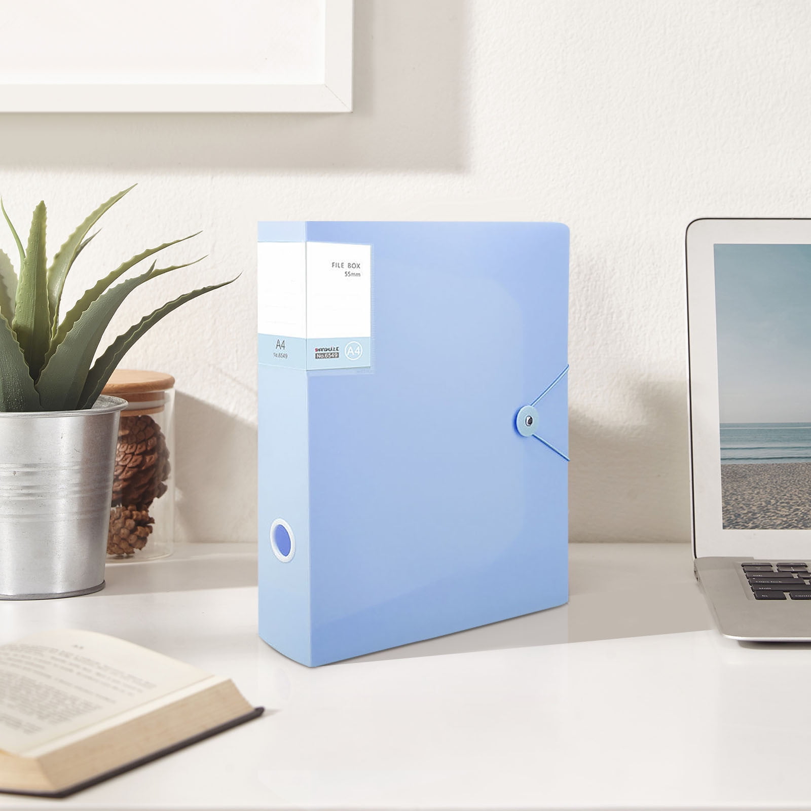 Iliya A4 Transparent Insert Folder | Tower Buckle File Book | Plastic ...