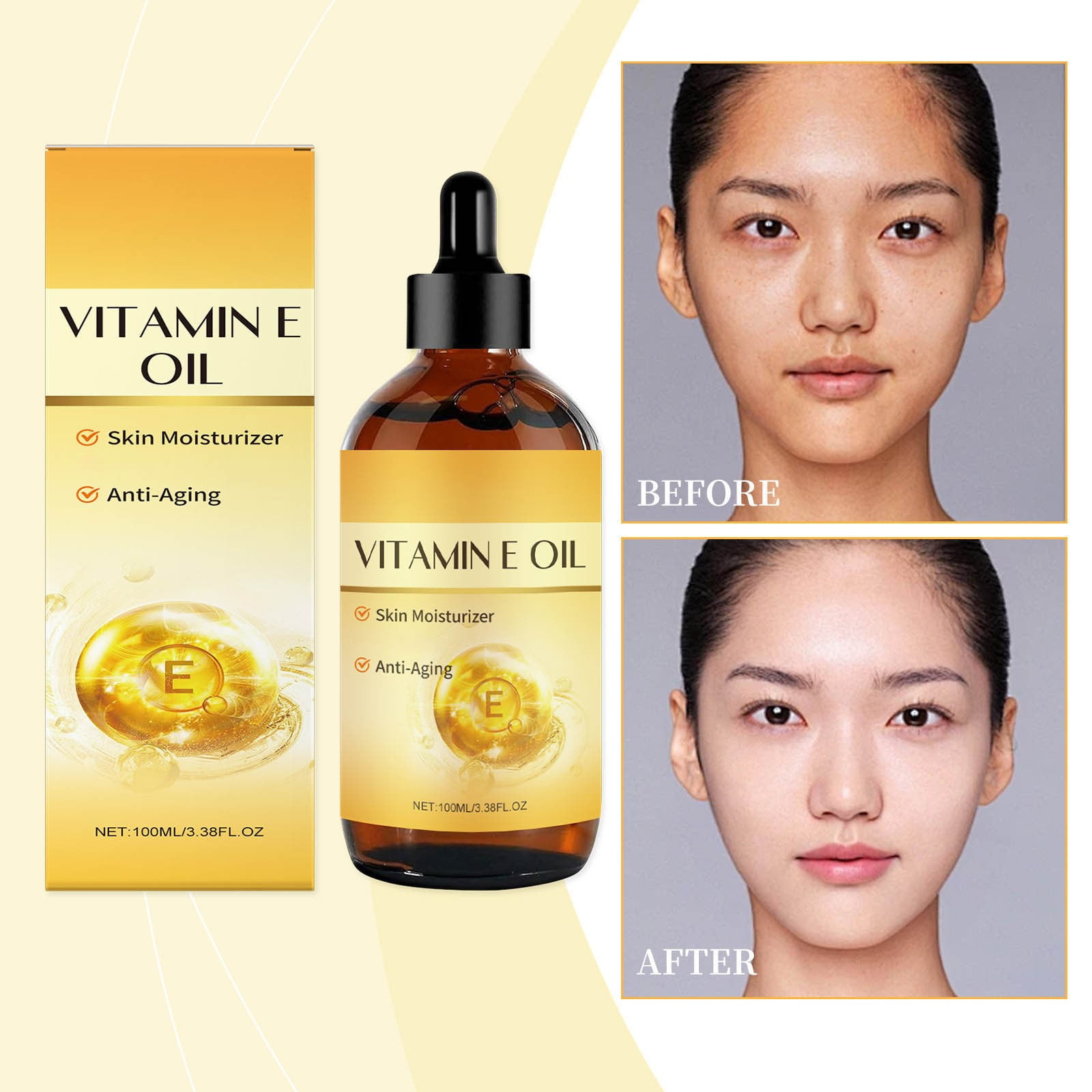 Iliya Essence Vitamin E Multi Effect Skin Care Oil Facial Skin Hair ...