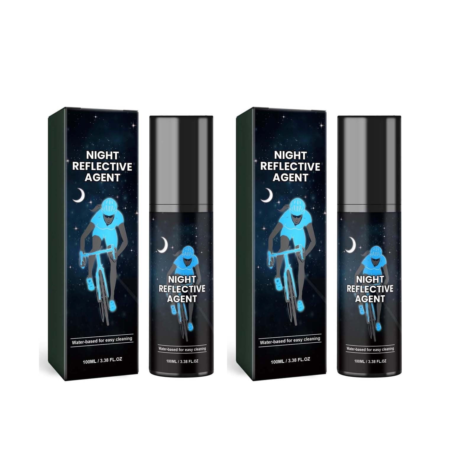 Iliya Night Reflective Spray Paint, Glow-in-the-Dark Outdoor Marking ...