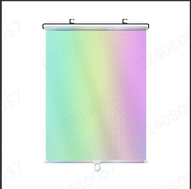 Iliya Retractable Car Sunshade Roller Blind - 45x125cm PVC Sunscreen ...