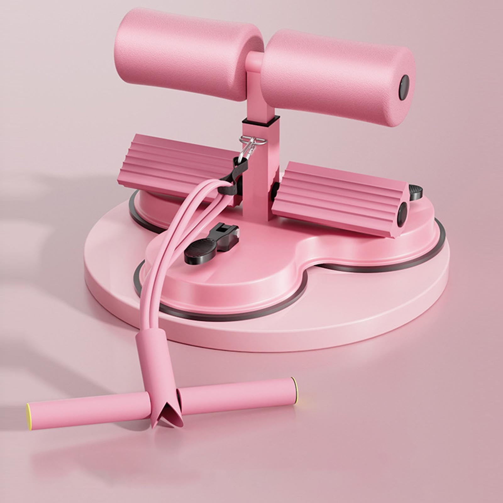 Iliya Sit Up Assist Abdominal Roller with 3 Suction Cups | Stainless ...