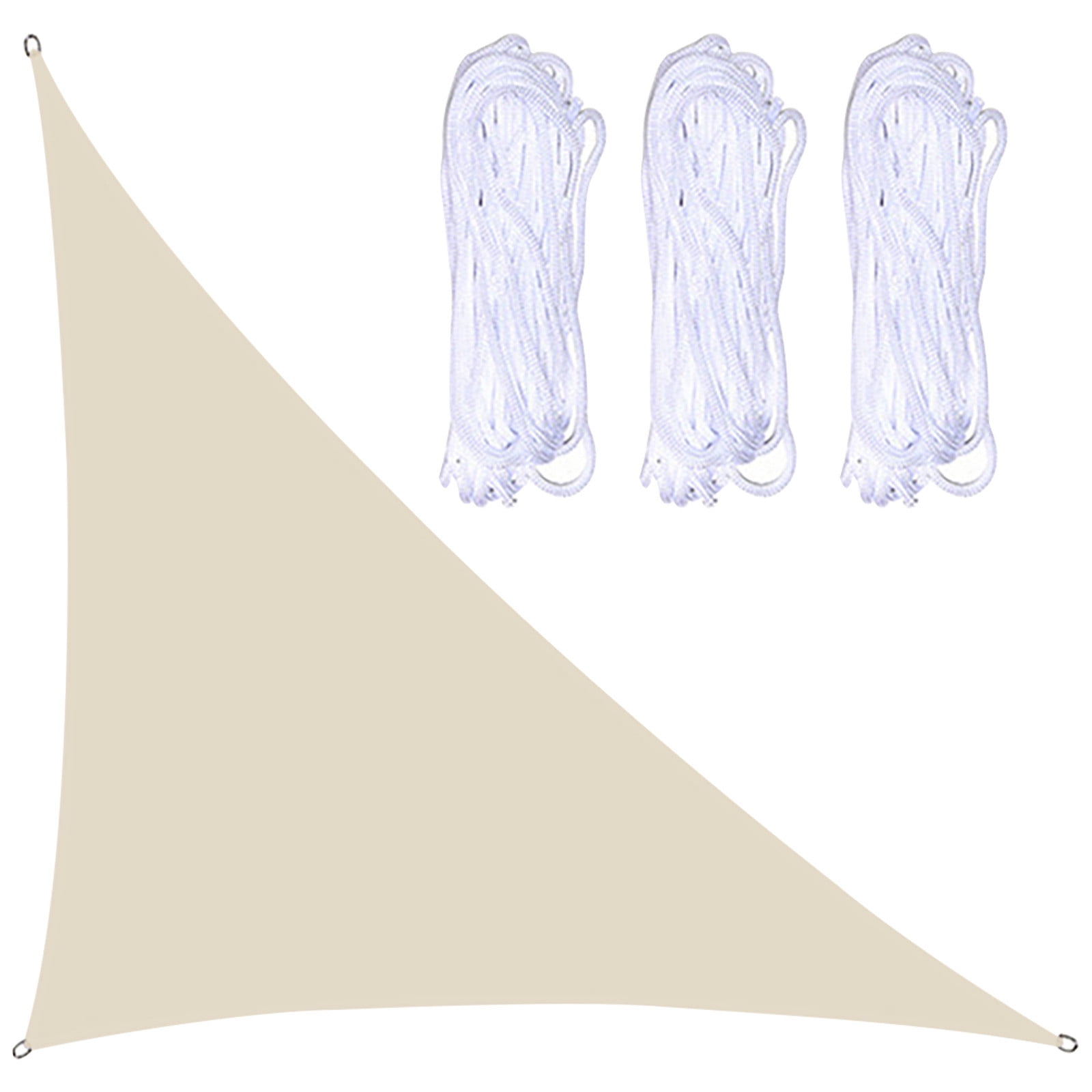 Iliya Sun Shade Sail for Garden & Patio | 98% Blocking UPF40+ Canopy | 5x5x7.1m Triangle Shade ...